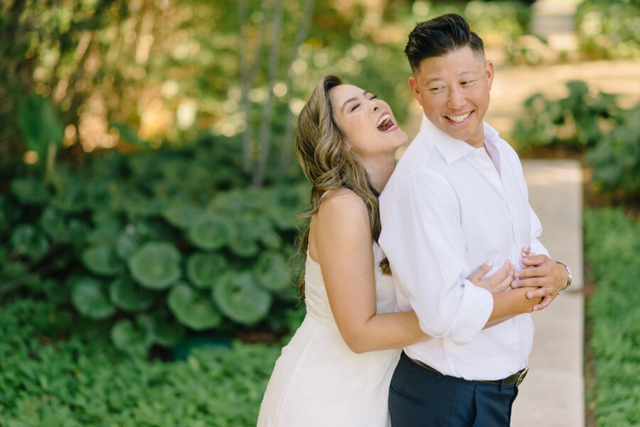 Engagement session at North blvd, St. Thomas University