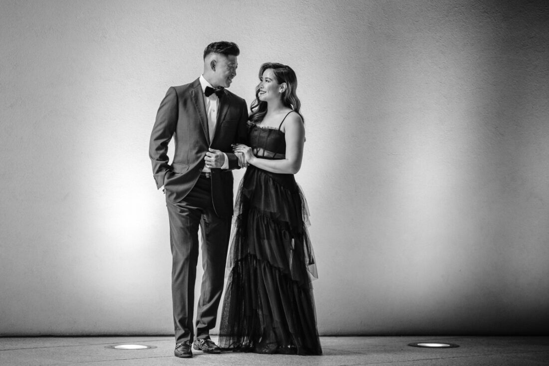 Engagement session at North blvd, St. Thomas University